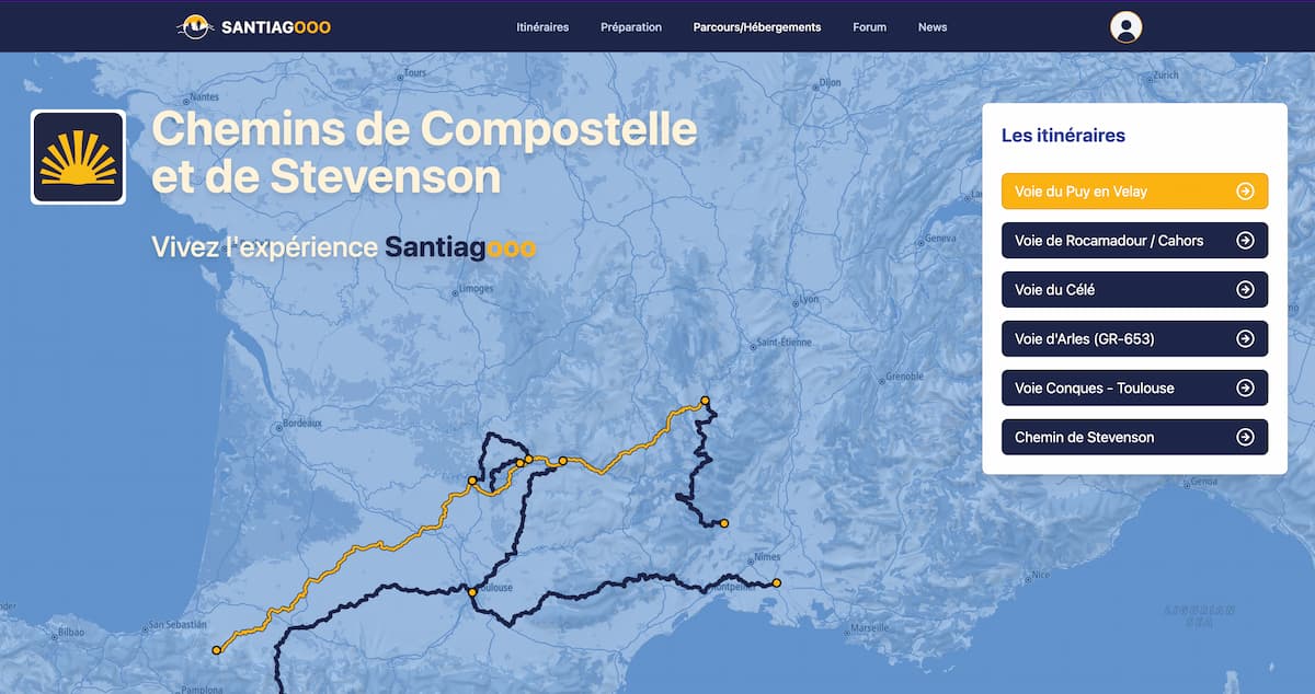 Crée ton carnet de route Compostelle & Stevenson | Top Étape
